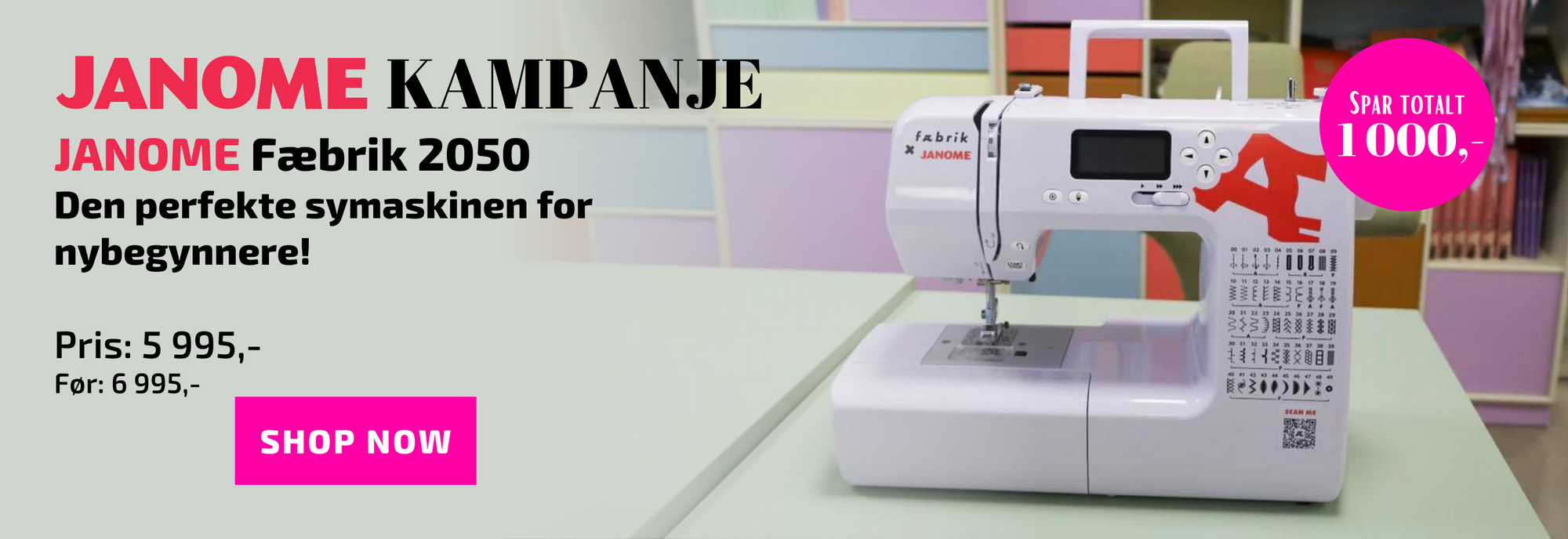 Abby's Tekstiler | Din symaskinbutikk og stoffbutikk på nett